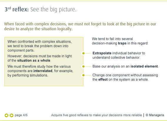 Decision-making traps - Manageris synopses